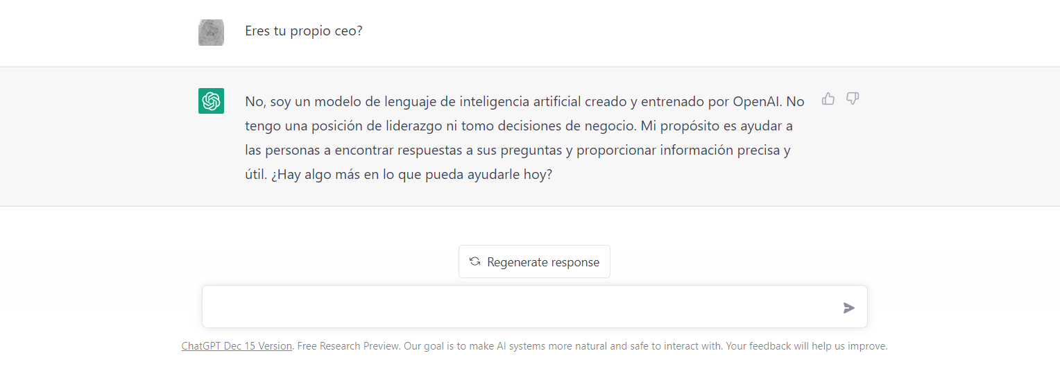 ChatGPT de OpenAI es un nuevo chatbot que mejora la experiencia ...